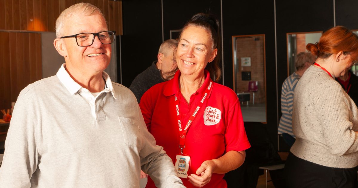 NICHS | Belfast stroke survivor turned volunteer and family raise…