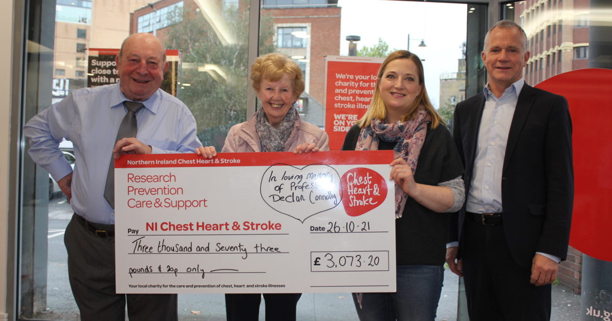 NICHS | Friends of Professor Declan Connolly run Belfast City…