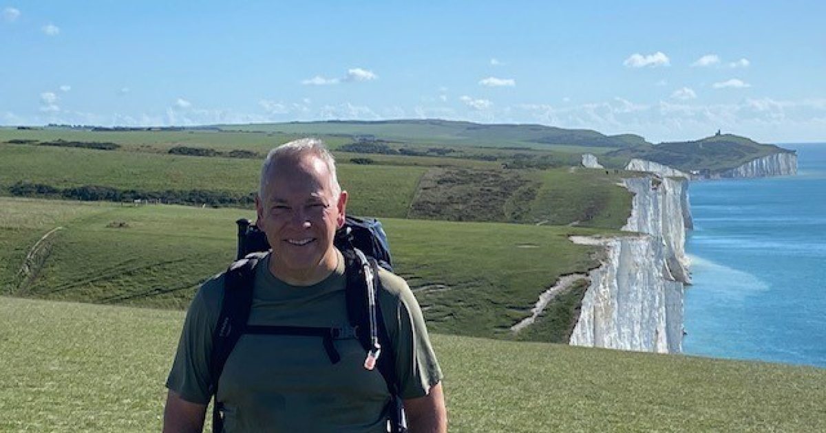 NICHS | David puts his best foot forward to walk 500 miles for local…